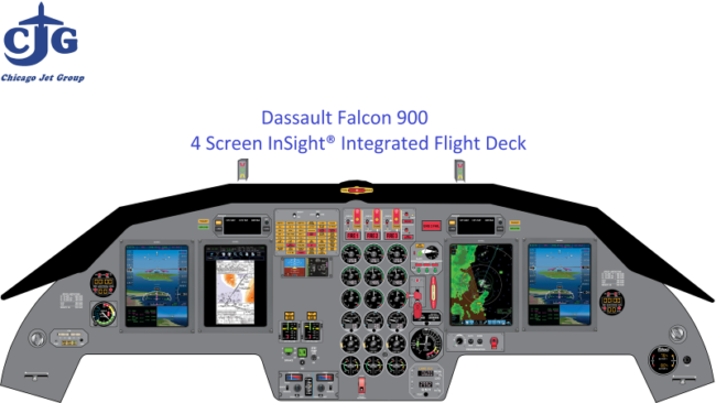 Chicago Jet Group Kicks-Off Avionics Upgrade for Falcon 900 with ...